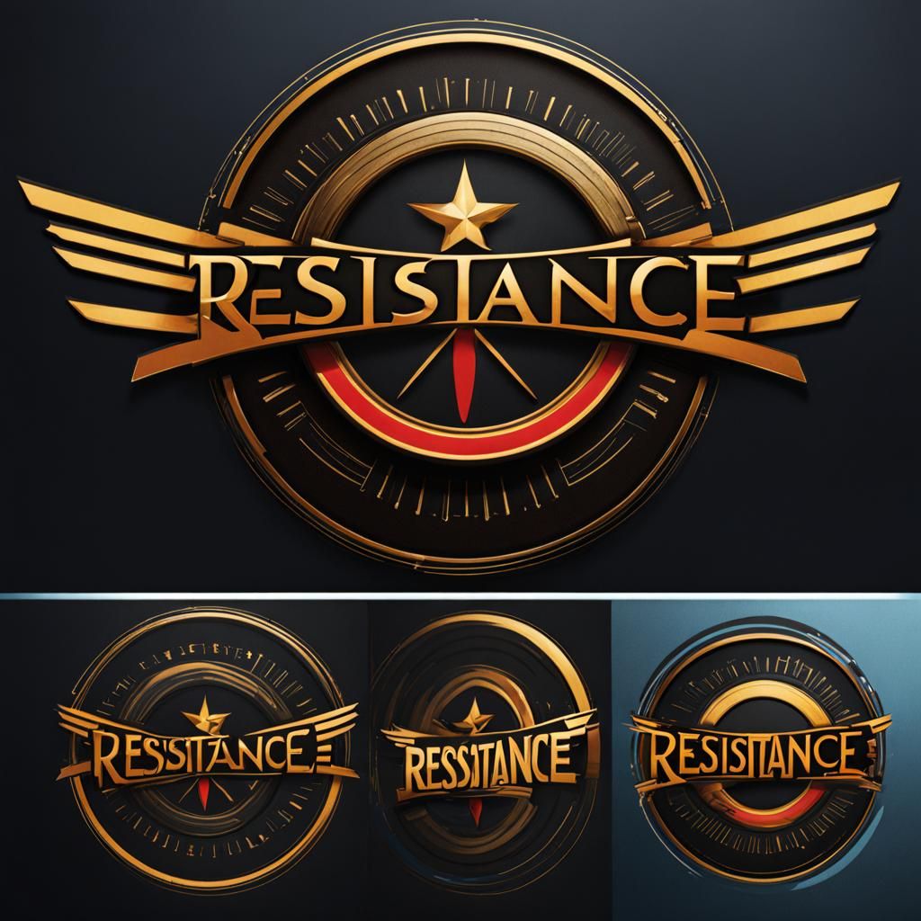 Resistance Logo - AI Generated Artwork - NightCafe Creator