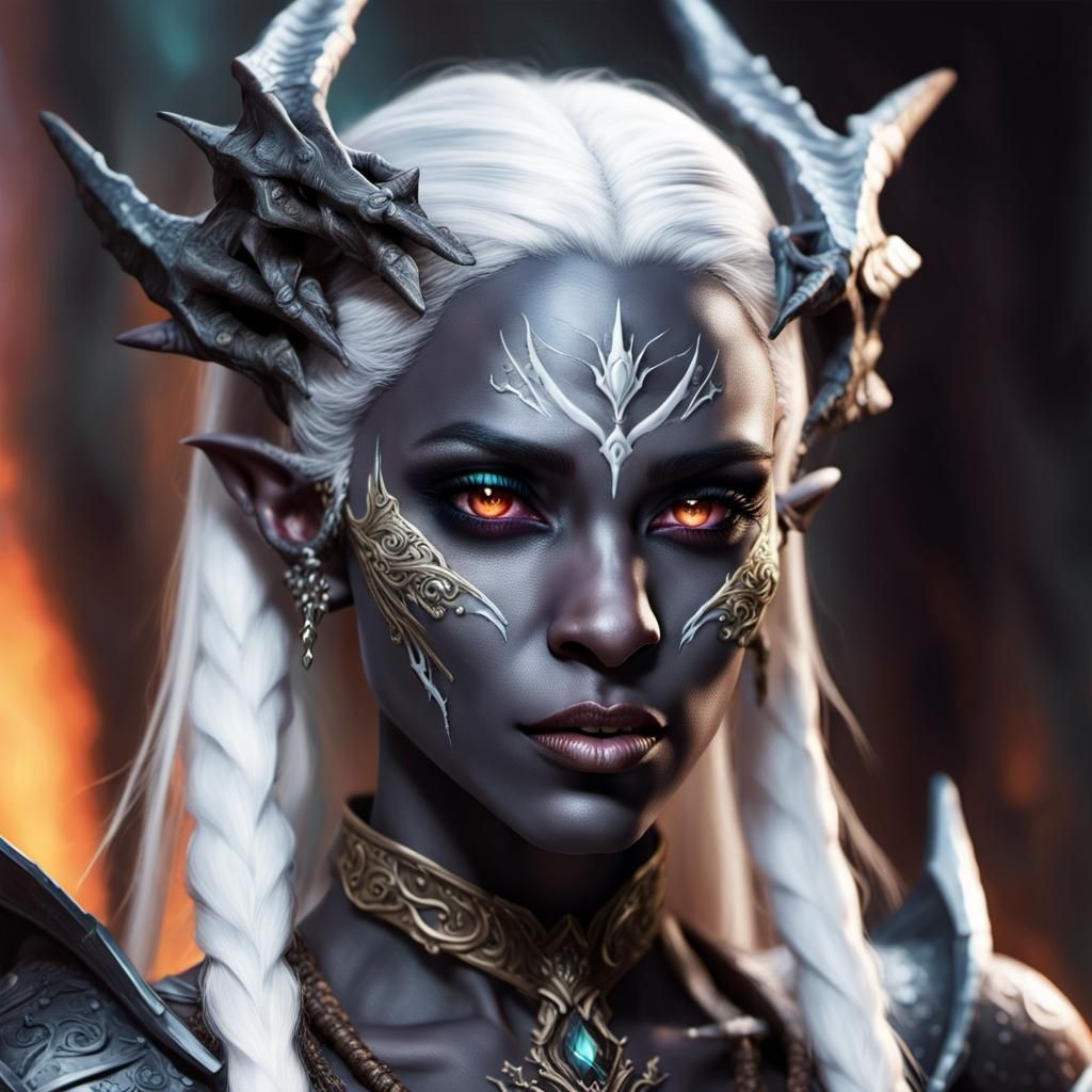 Dark Elf - AI Generated Artwork - NightCafe Creator