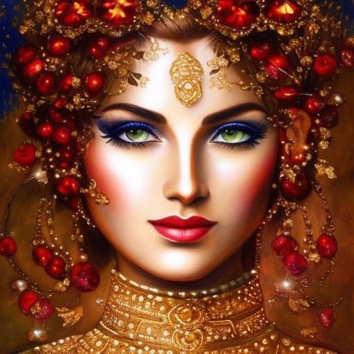 head and shoulders portrait, multidimensional pointille, 8k resolution ...