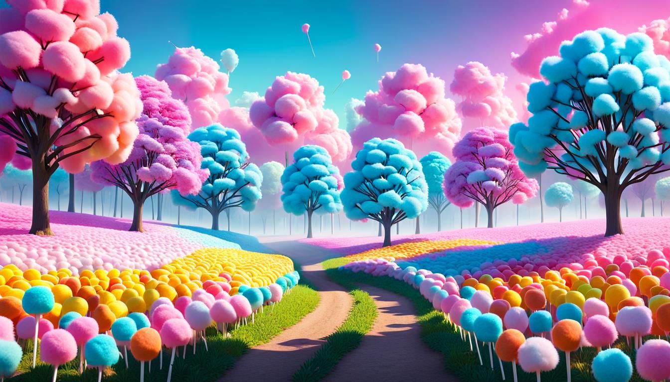 Candyland - AI Generated Artwork - NightCafe Creator