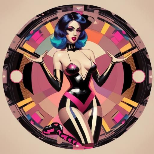 Burlesque - AI Generated Artwork - NightCafe Creator