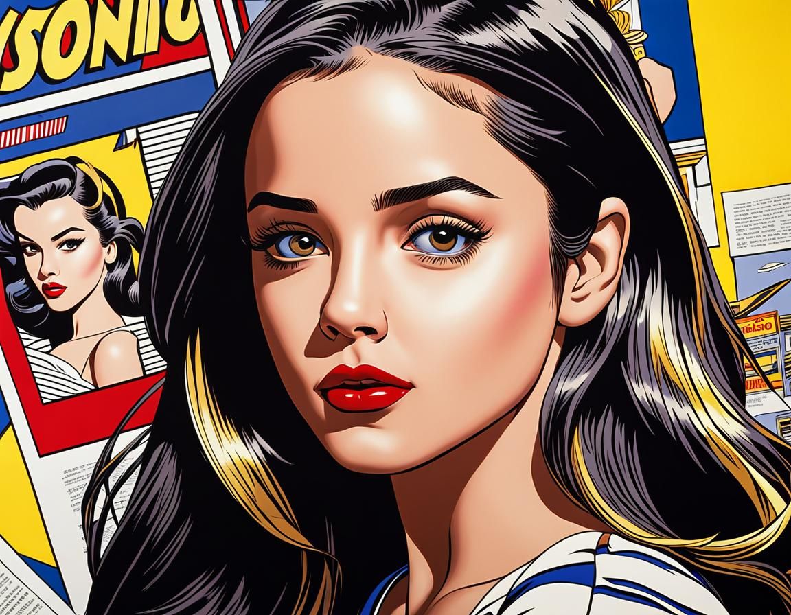 Jenna Ortega - AI Generated Artwork - NightCafe Creator