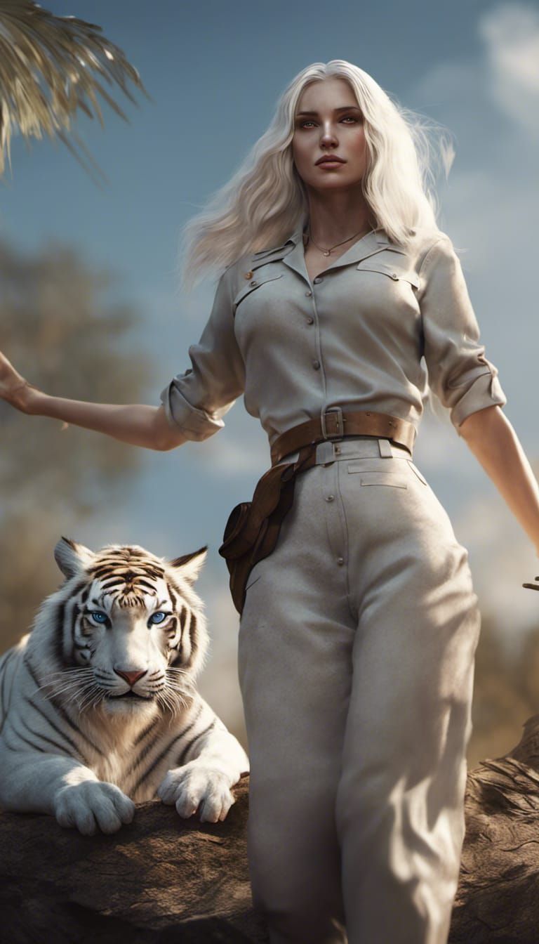 Eyes on the Tiger - AI Generated Artwork - NightCafe Creator