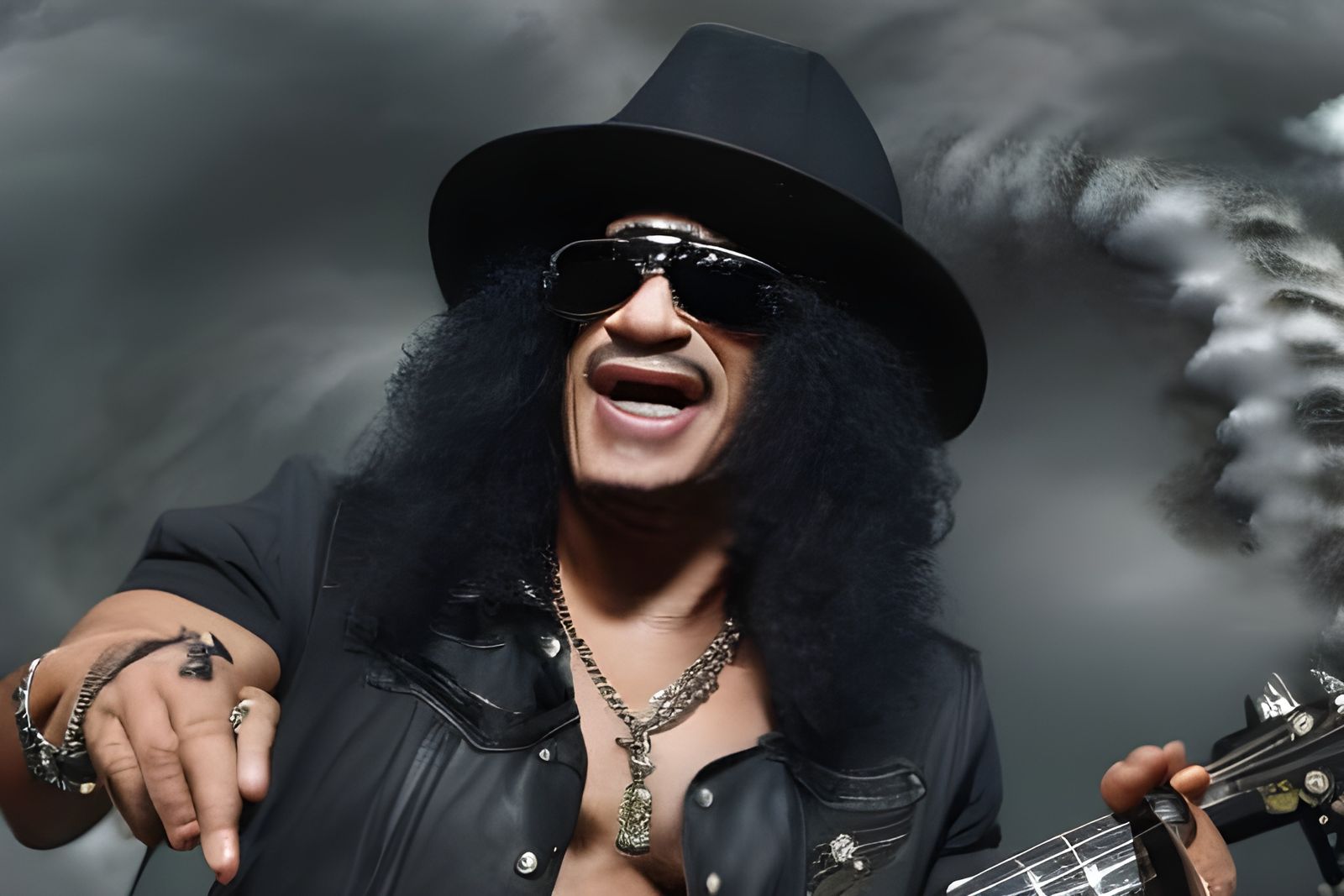 Slash the Storm - AI Generated Artwork - NightCafe Creator