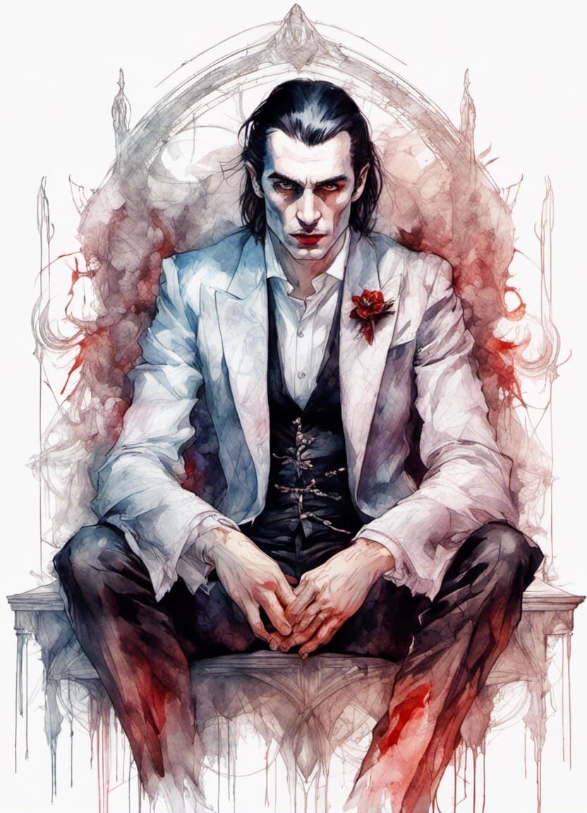 The Vampire III - AI Generated Artwork - NightCafe Creator