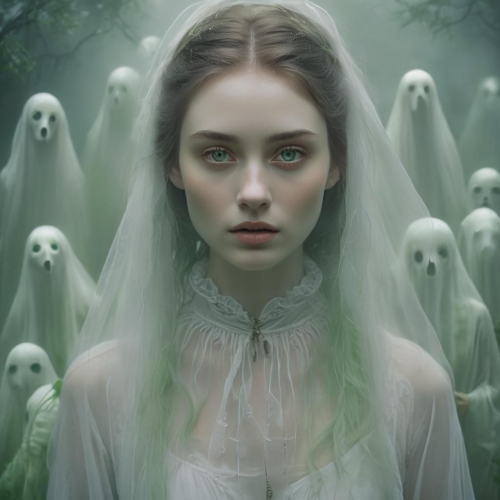 Ghosts - AI Generated Artwork - NightCafe Creator
