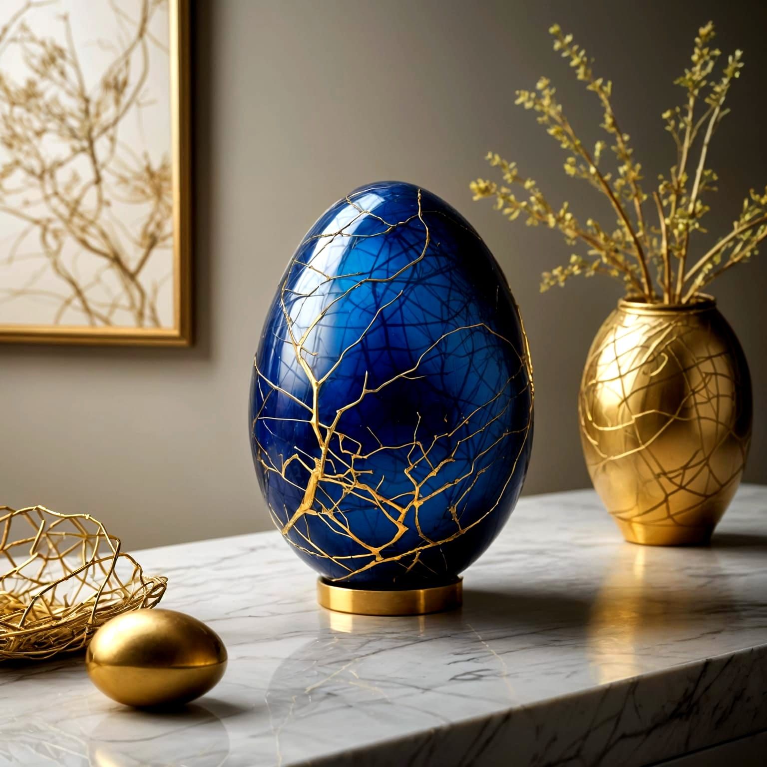 Kintsugi Easter Egg - Kintsugi Easter Egg