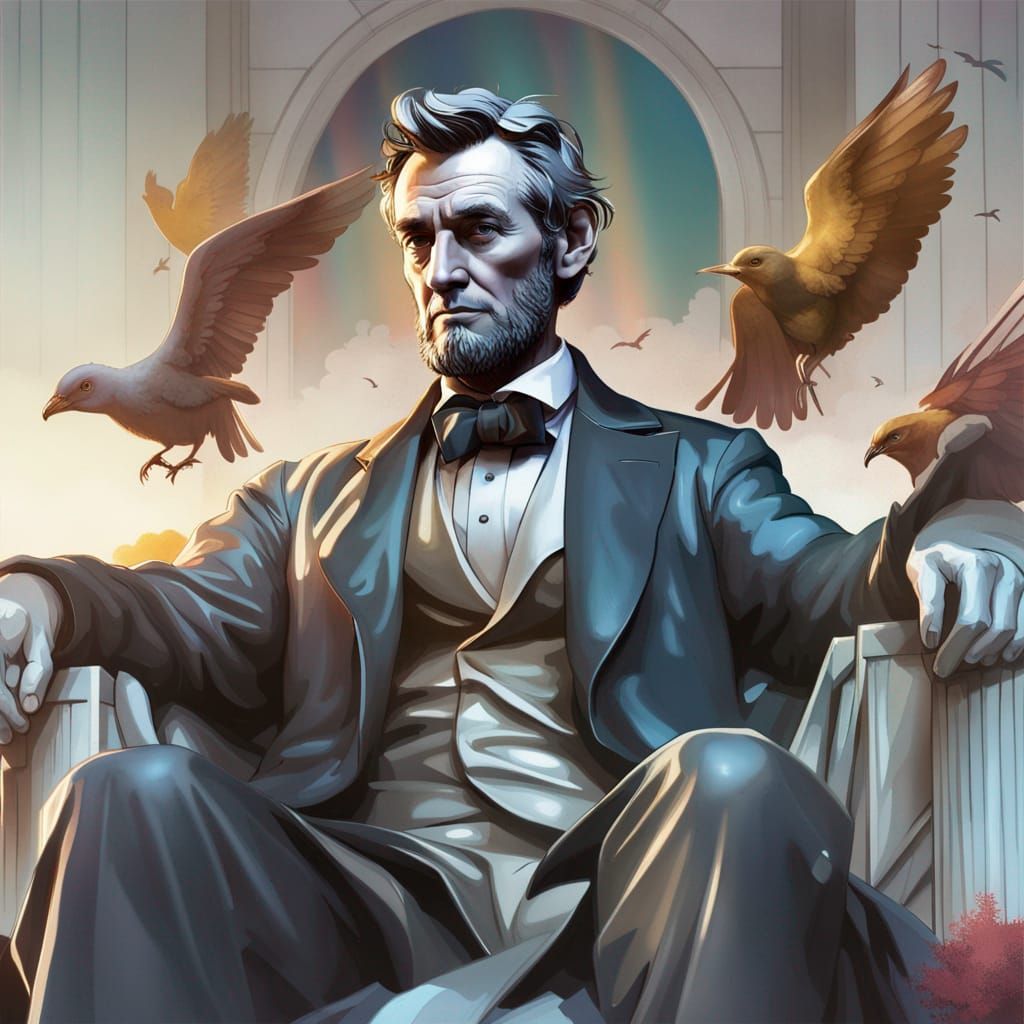 Lincoln Memorial - AI Generated Artwork - NightCafe Creator