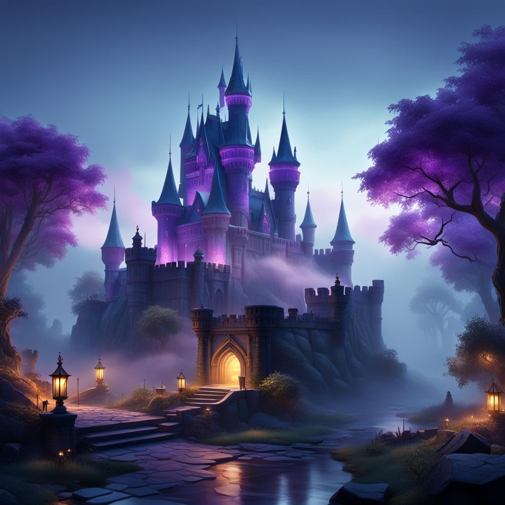 Insanely Detailed Castle, 1 - AI Generated Artwork - NightCafe Creator