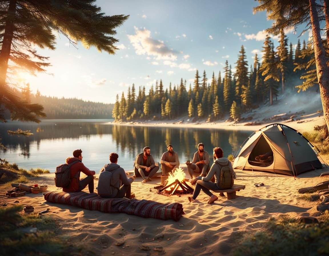 My Campside II - AI Generated Artwork - NightCafe Creator