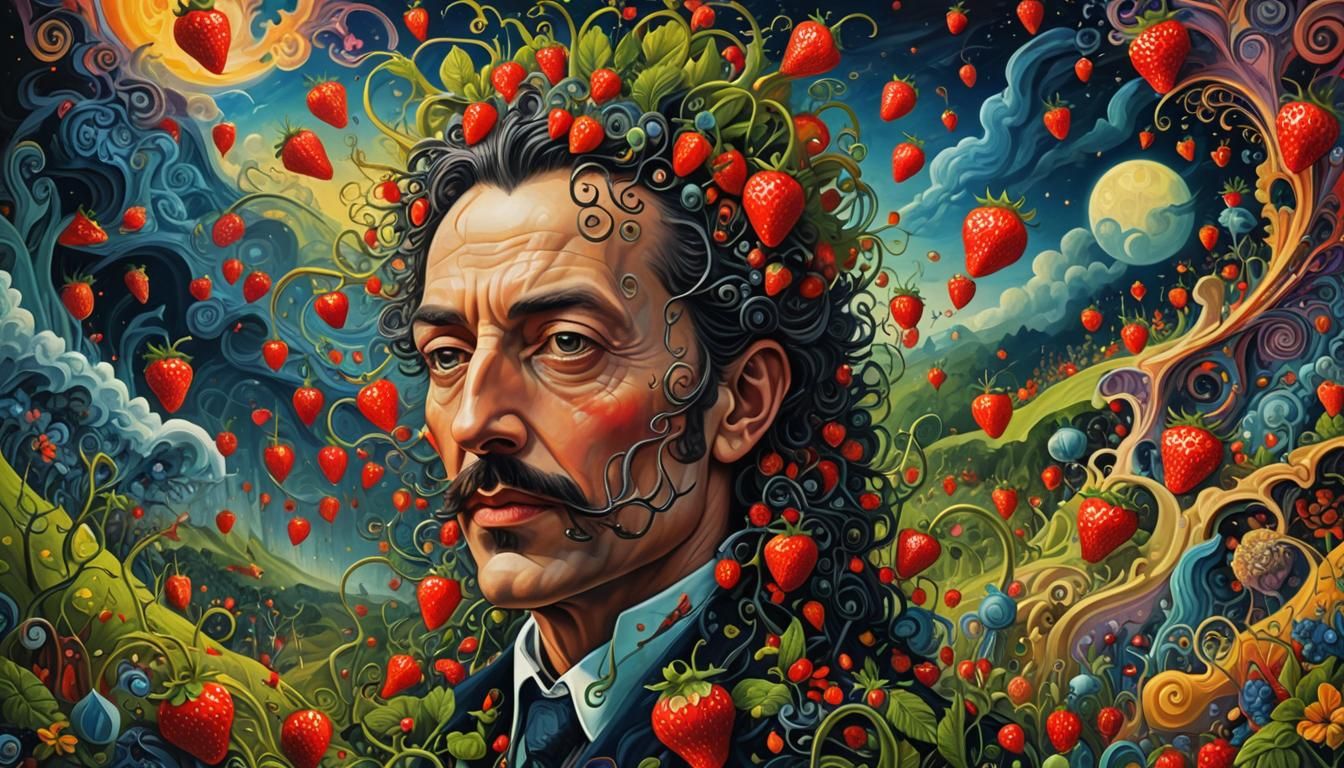 Psychedelic Surreal Masterpiece Inspired by Dali a... - AI Art