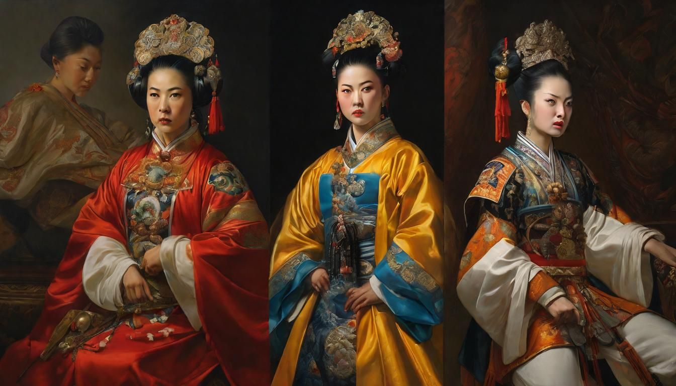 FEMALE GENERALS OF THE YANG FAMILY - AI Generated Artwork - NightCafe ...