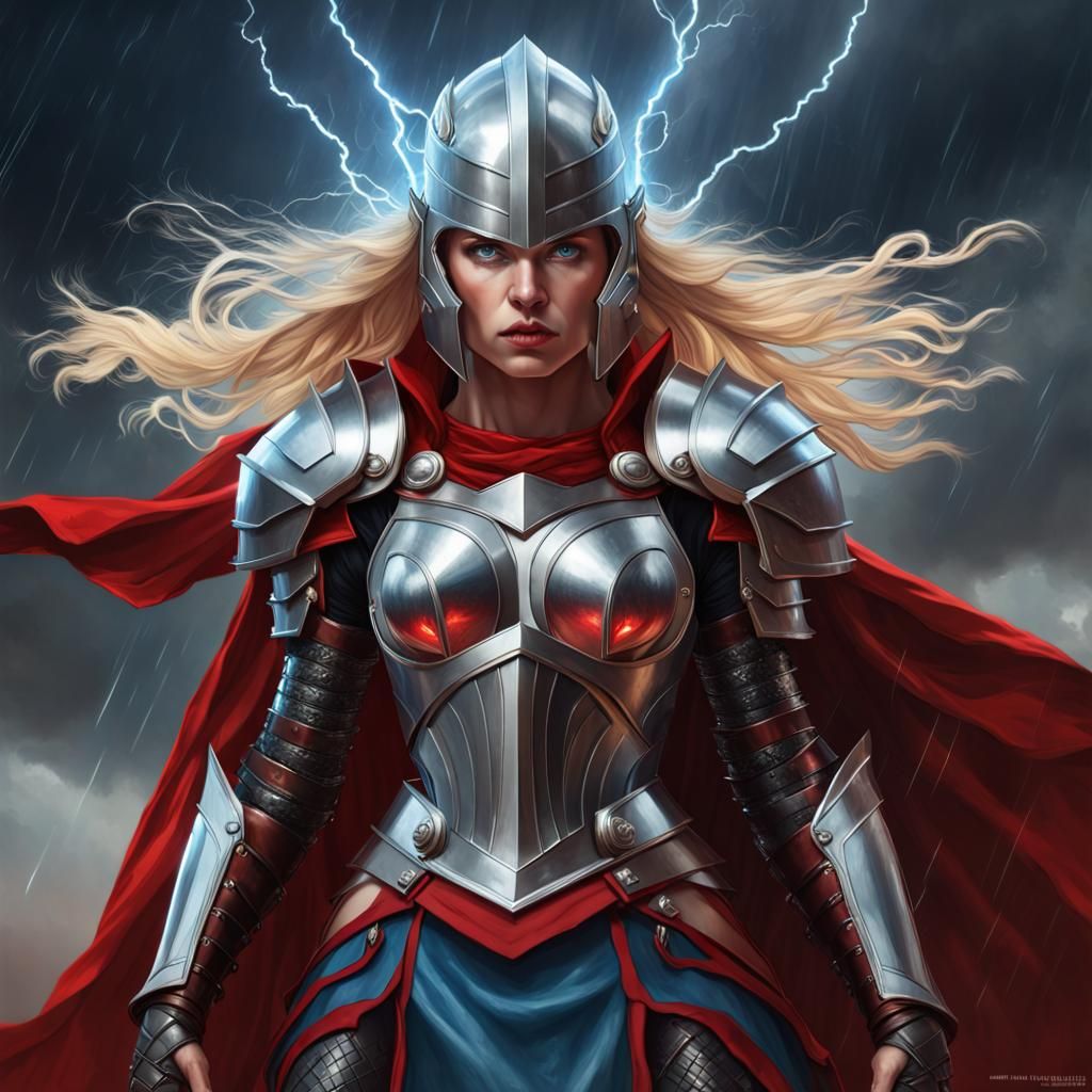 Mighty Thor. - AI Generated Artwork - NightCafe Creator