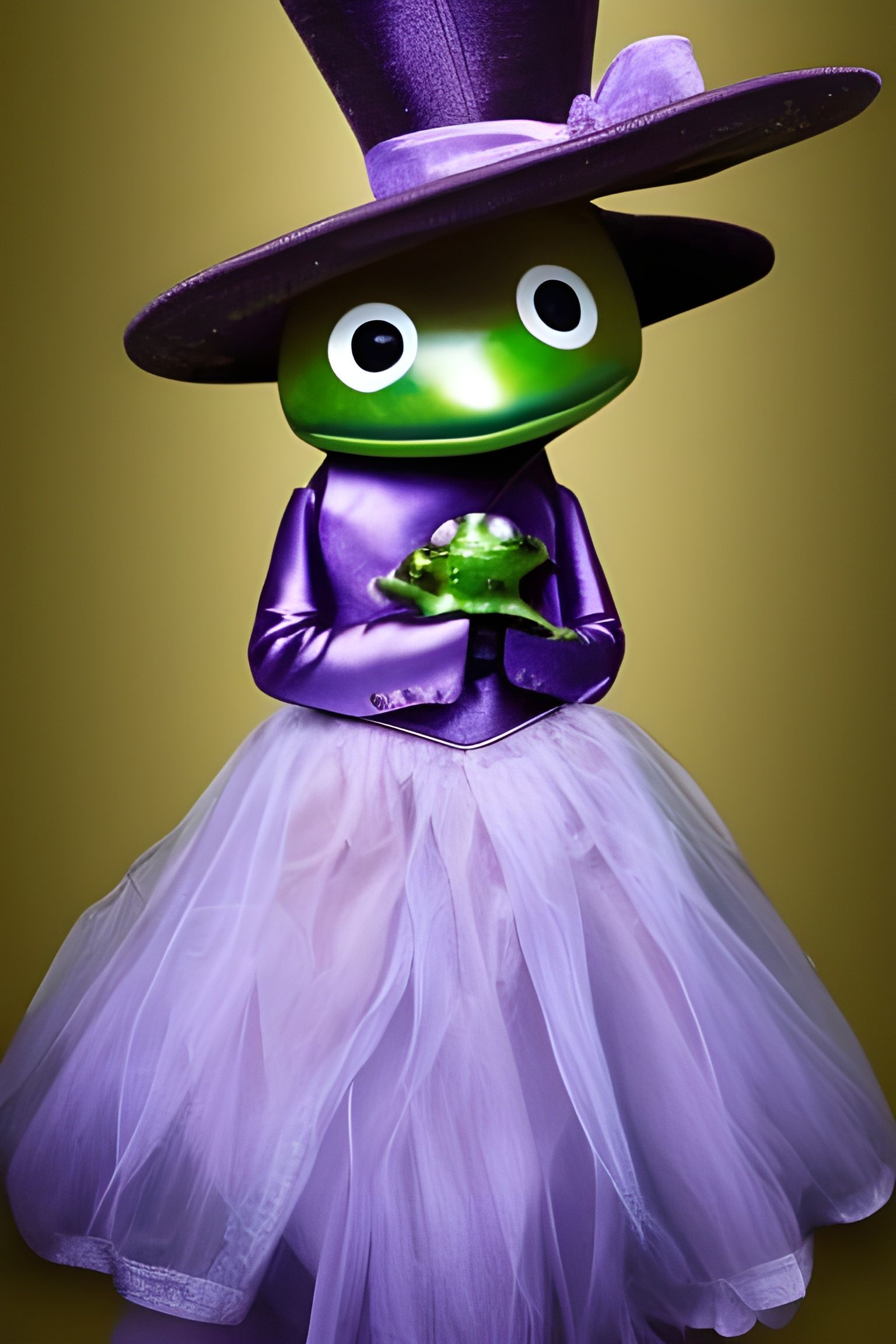 A Fancy Frog Dressed for the Evening - AI Generated Artwork - NightCafe ...