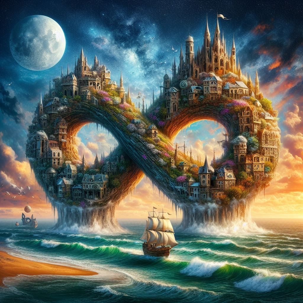 Series 3: Sailing to Infinity Island - AI Generated Artwork - NightCafe ...