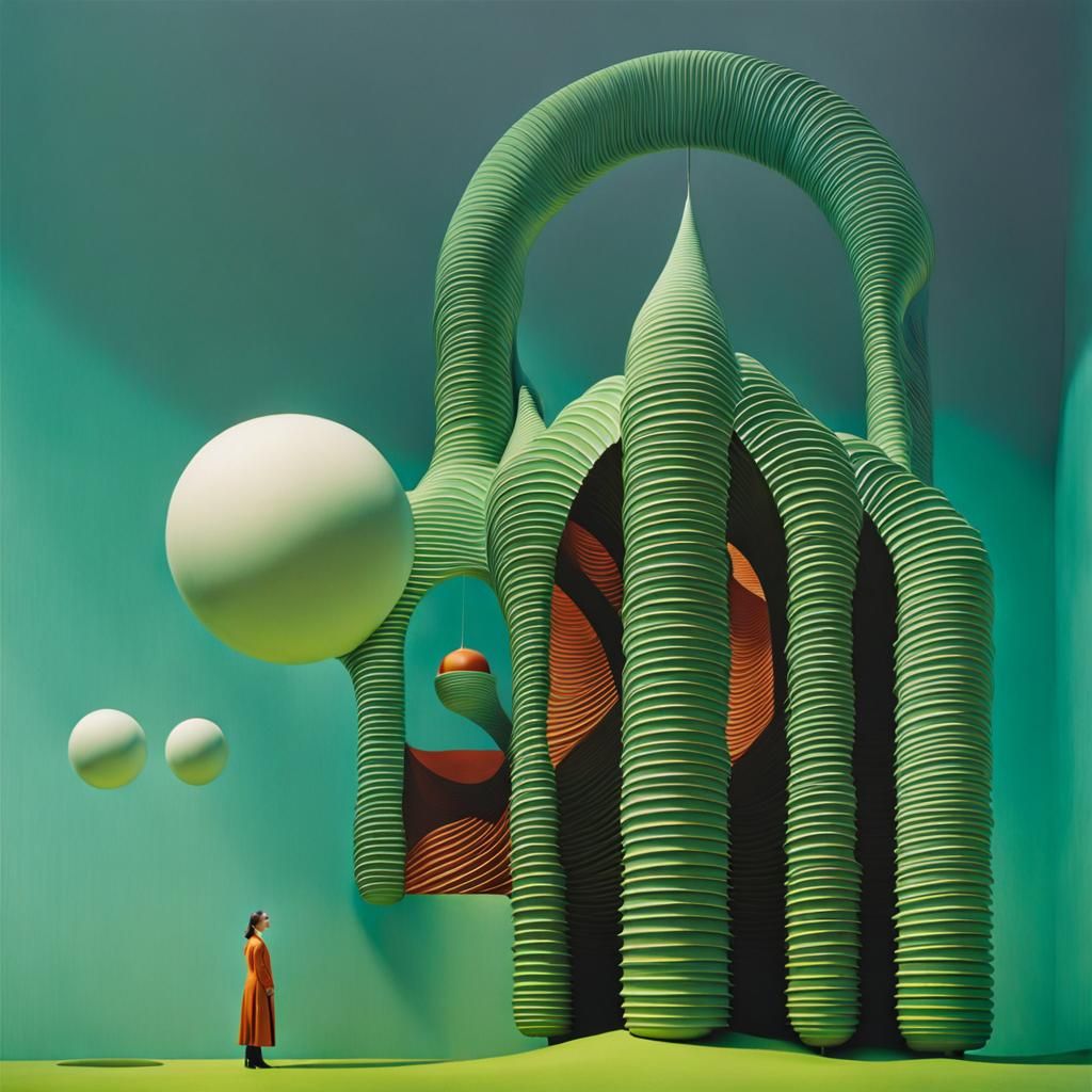 Scene with an atonal score - AI Generated Artwork - NightCafe Creator