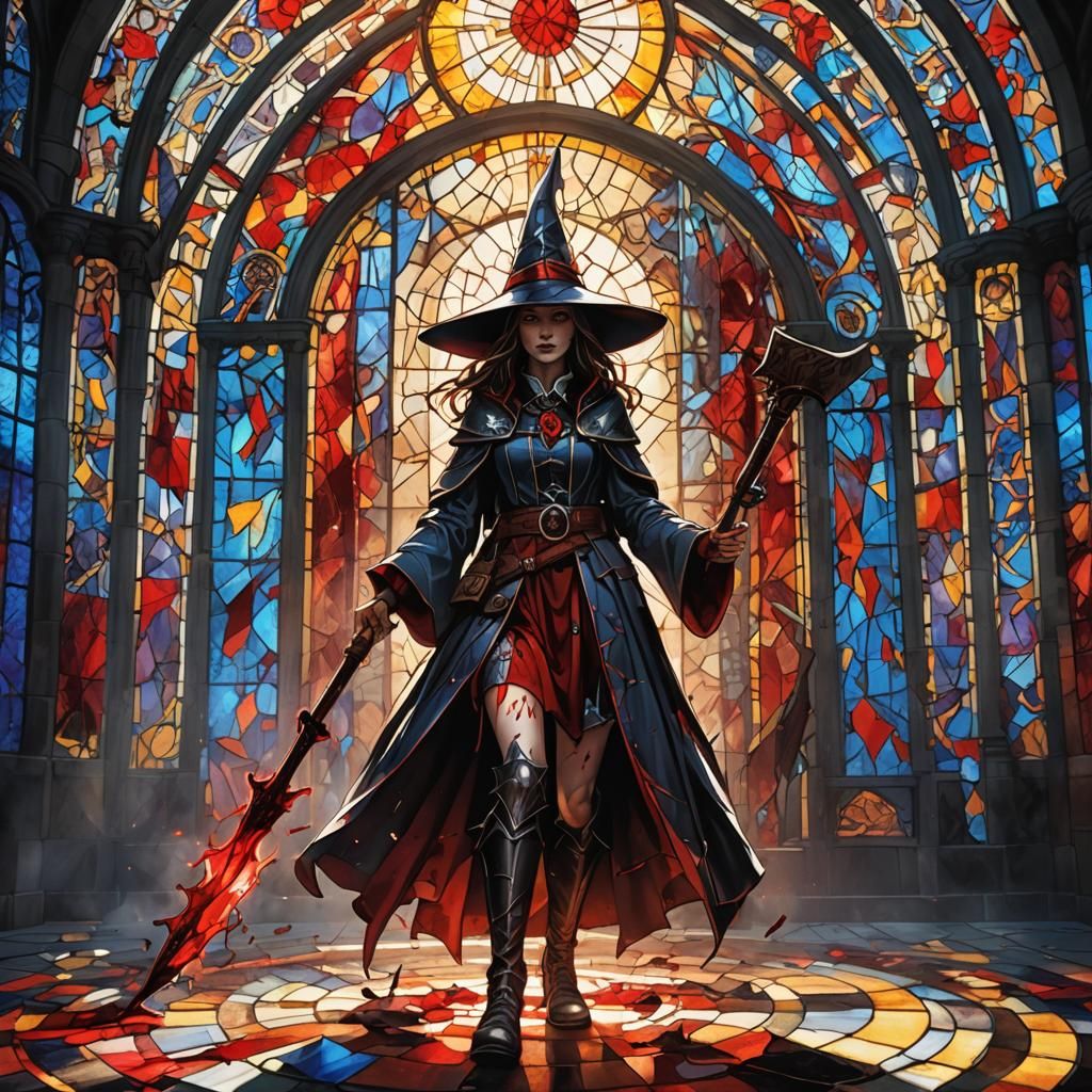 Stained Class III - AI Generated Artwork - NightCafe Creator