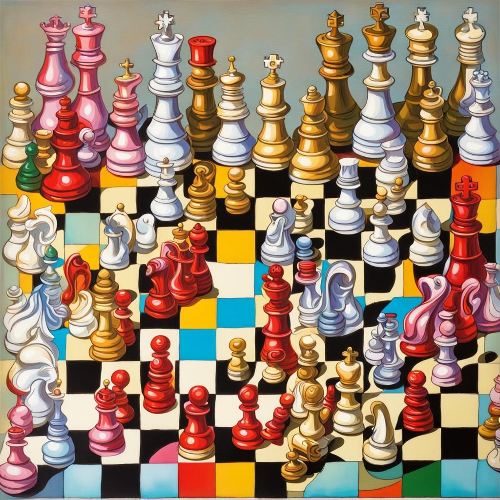 Candy pieces for Chess - AI Generated Artwork - NightCafe Creator