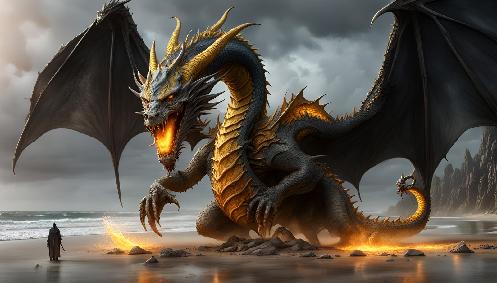 Orm Embar vs Cob - AI Generated Artwork - NightCafe Creator