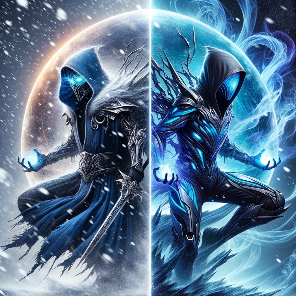 The Cosmic Emperor & The Galactic Watcher cometh - AI Generated Artwork ...