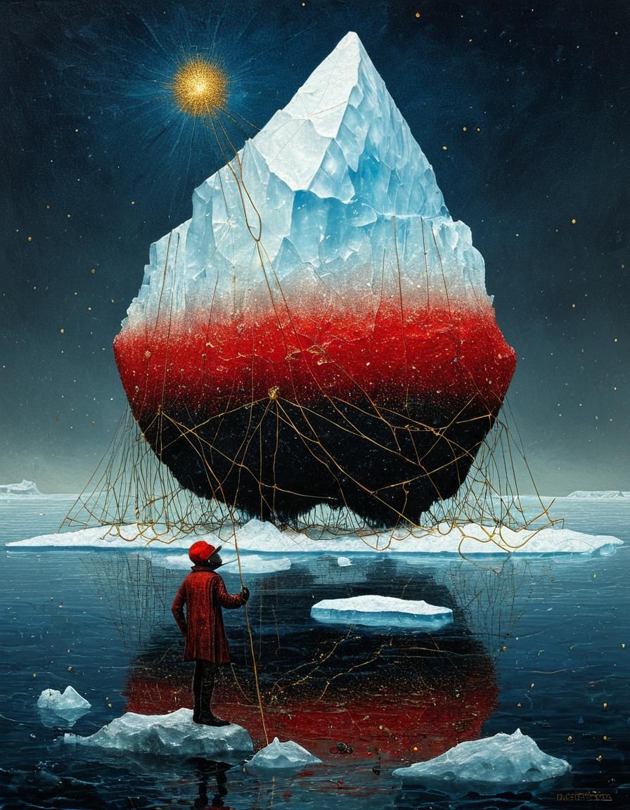 Red iceberg - Red iceberg