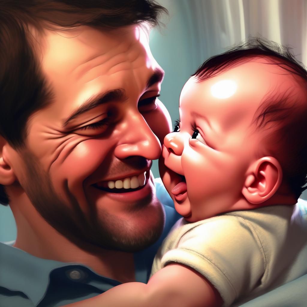 Daddy's Love - AI Generated Artwork - NightCafe Creator