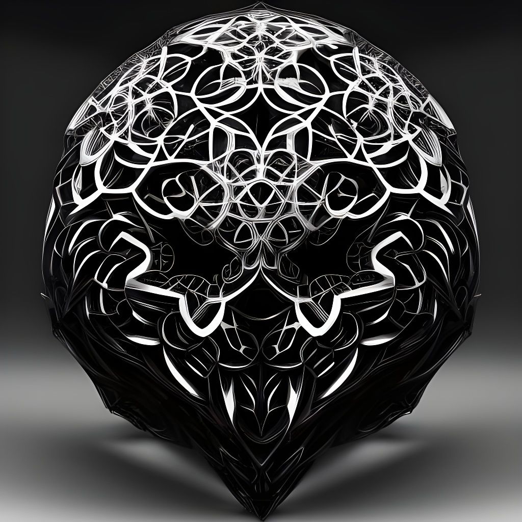 Filigree Ball of Doom - AI Generated Artwork - NightCafe Creator