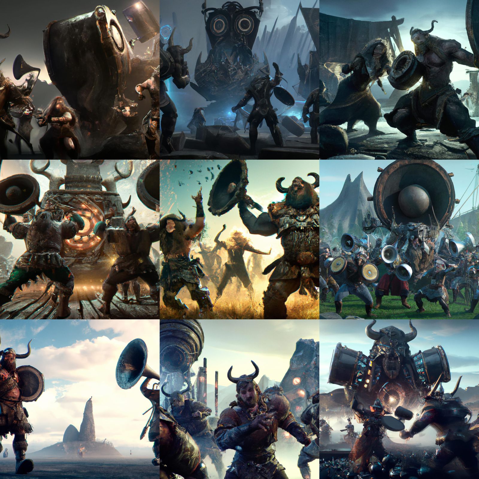 Vikings - AI Generated Artwork - NightCafe Creator