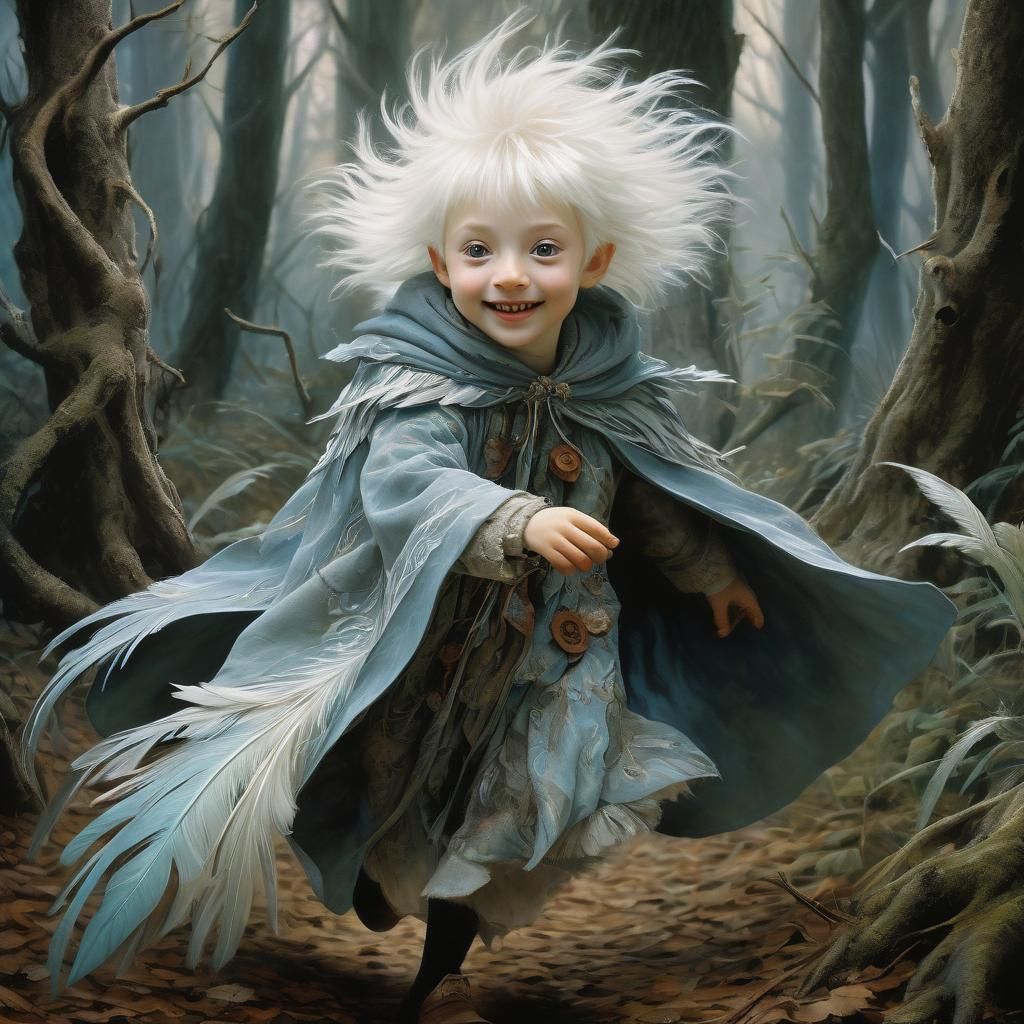 Fey child - AI Generated Artwork - NightCafe Creator