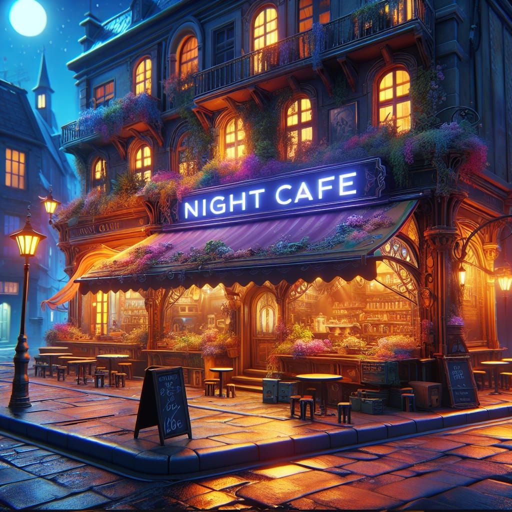 Night Cafe - AI Generated Artwork - NightCafe Creator