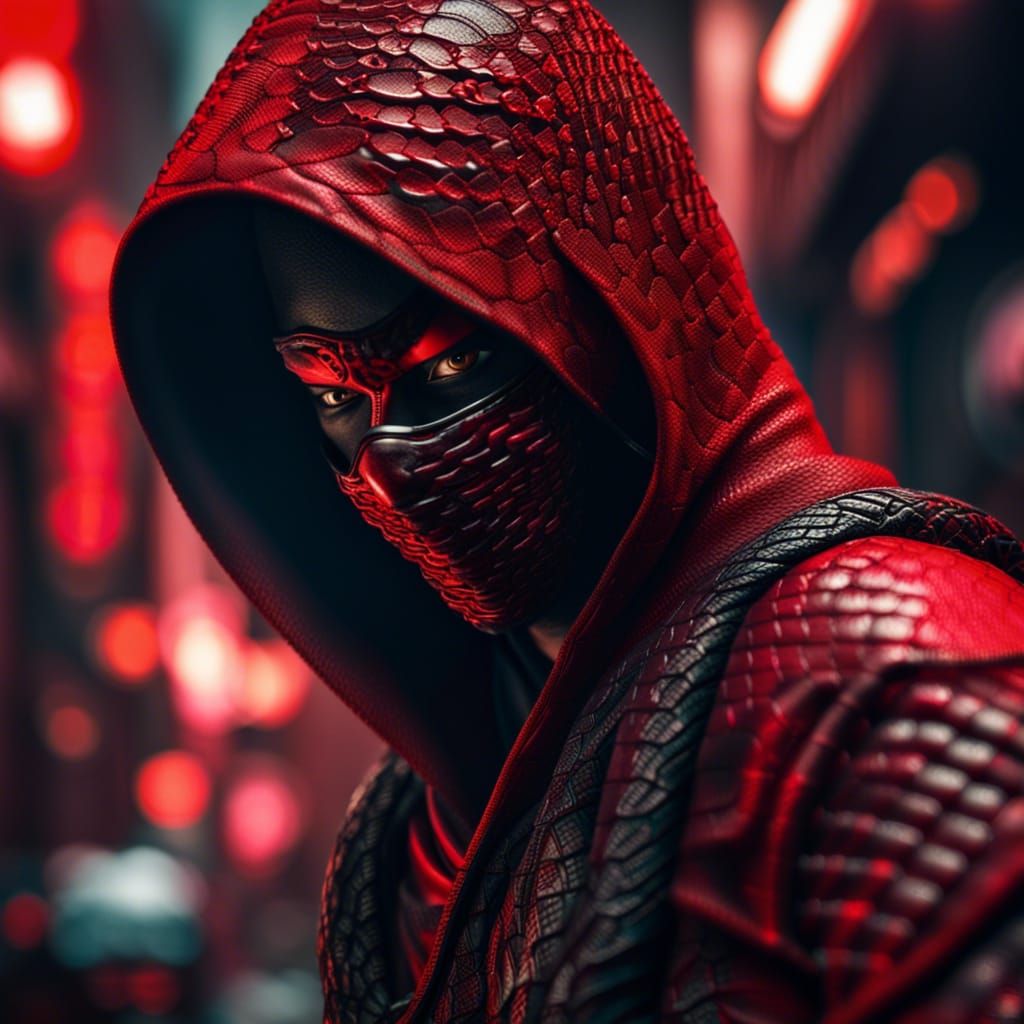 Snake Ninja - AI Generated Artwork - NightCafe Creator