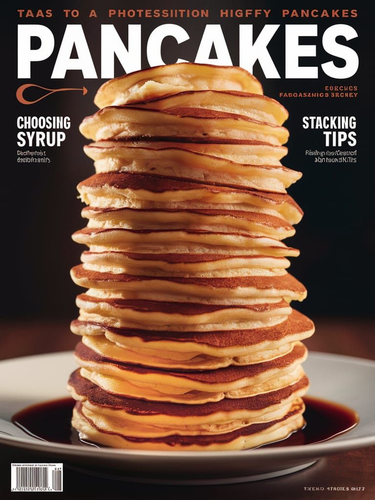 Pancakes Monthly - AI Generated Artwork - NightCafe Creator