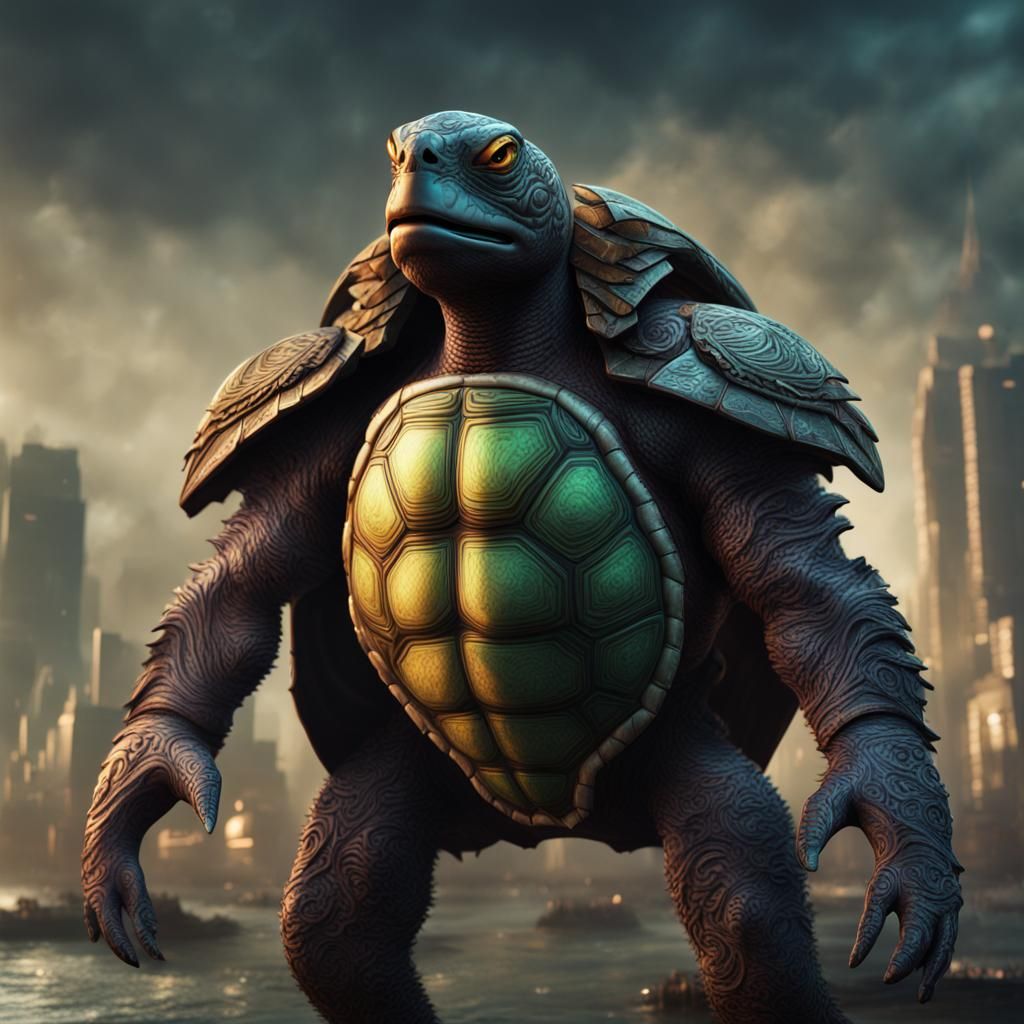 The Turtle - AI Generated Artwork - NightCafe Creator