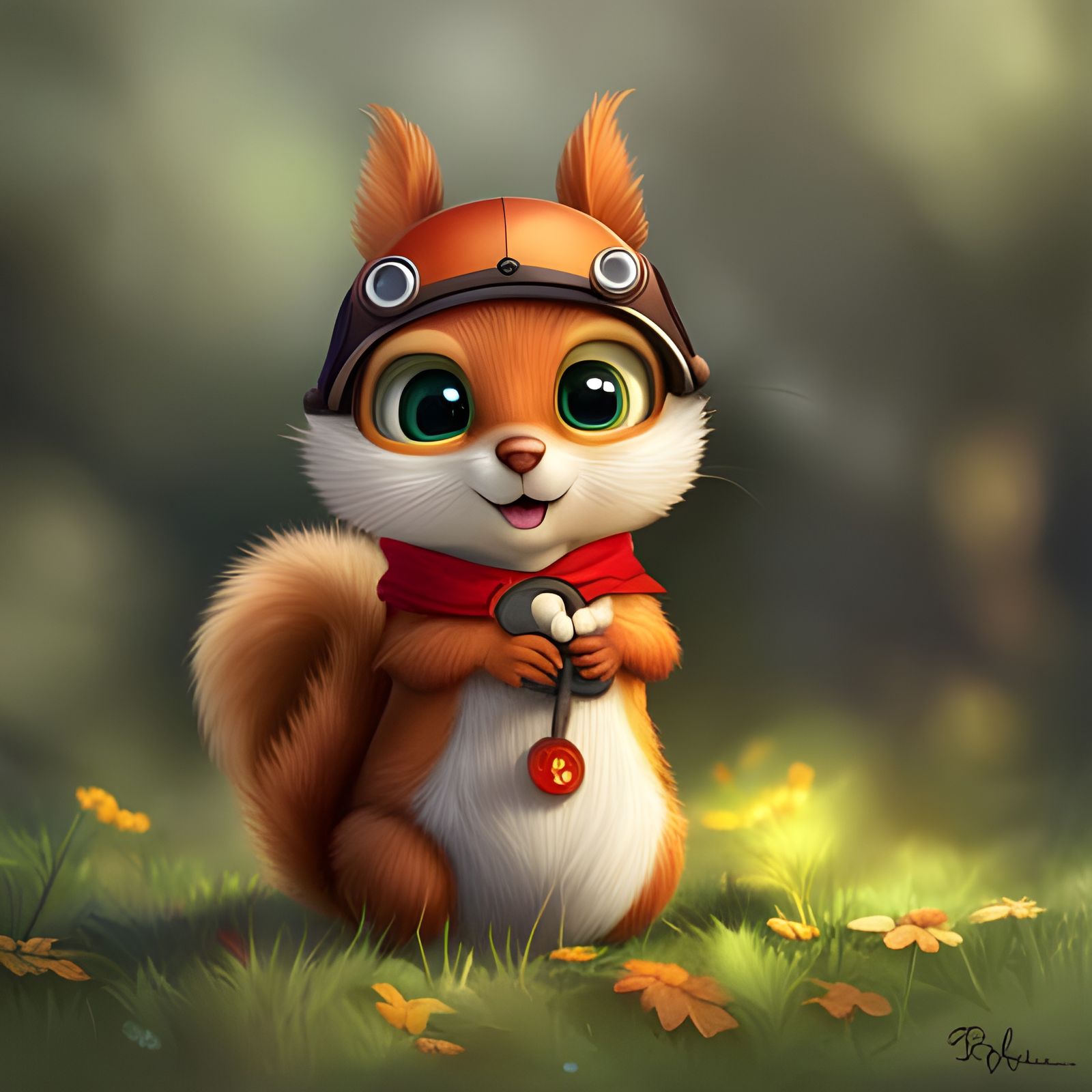 Squirrel Commander: are you ready? - AI Generated Artwork - NightCafe ...
