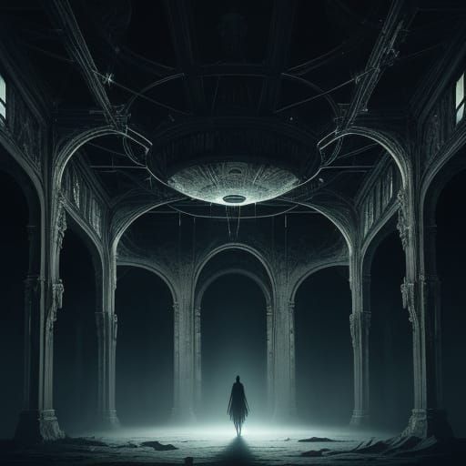 Ethereal Woman Invokes Cosmic Entity in Dreamcore ... - AI Art