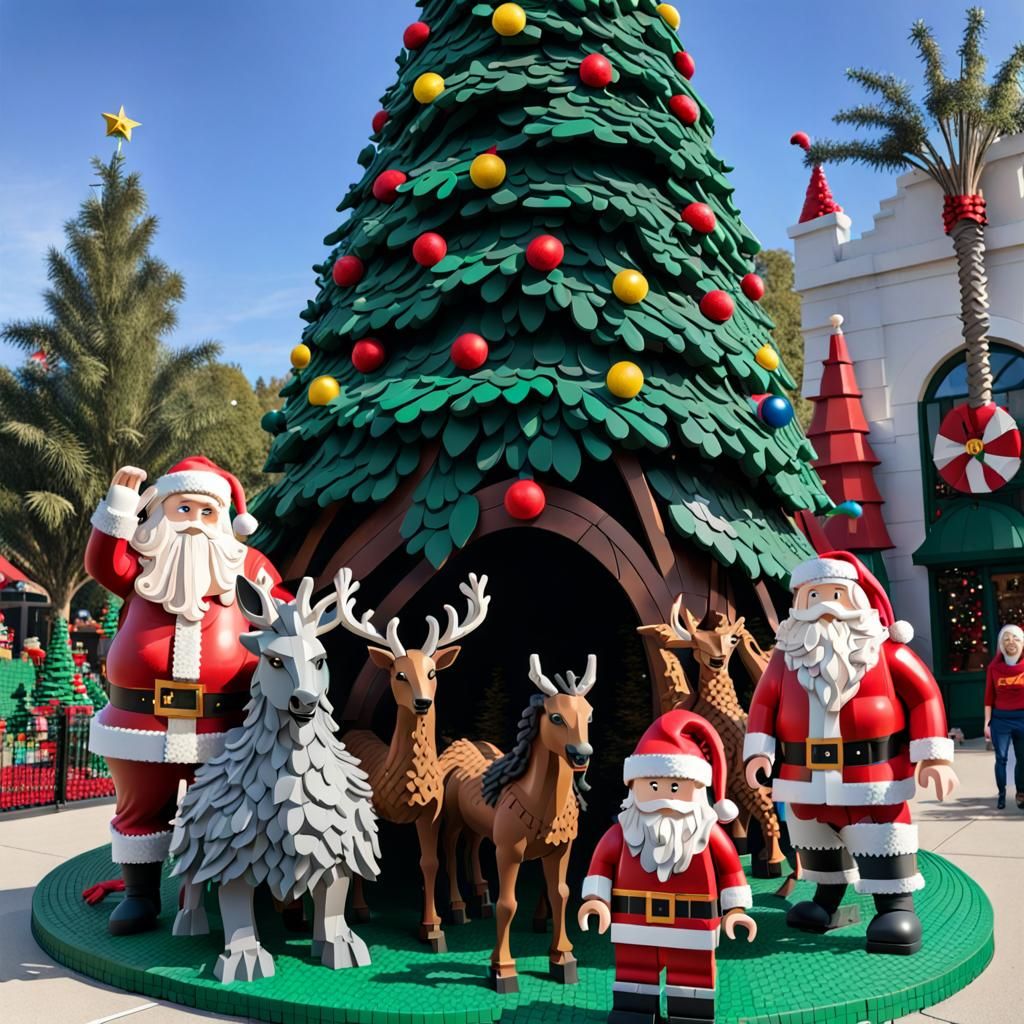 Legoland Santa & his mythical creatures for a one-of-a-kind holiday ...