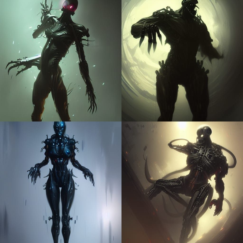 Cybernetic abomination - AI Generated Artwork - NightCafe Creator