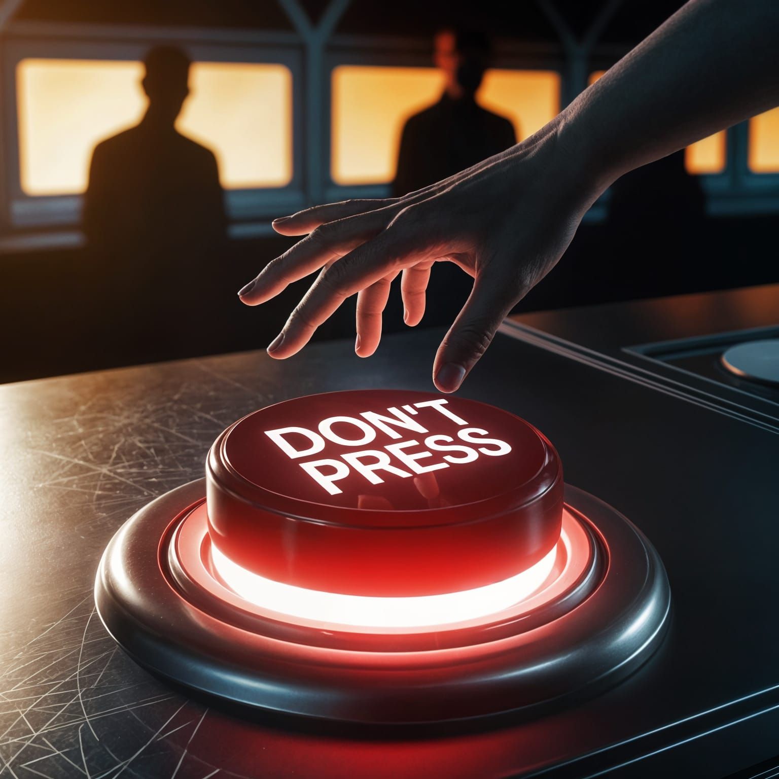 Don't press button - Don't press button