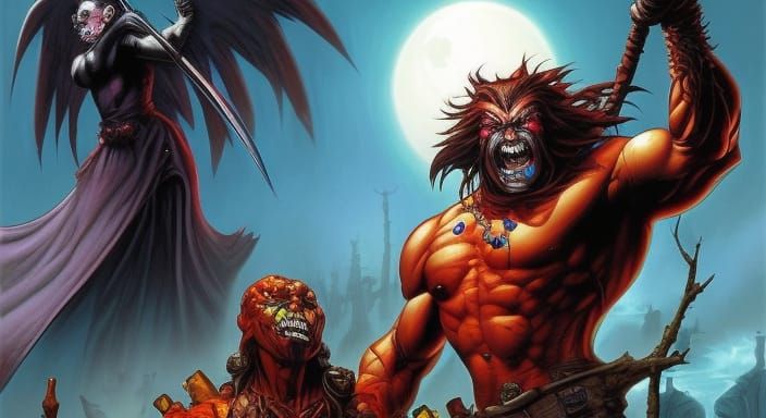 "man Crying" man crying, tears: epic dark fantasy action masterpiece by ...