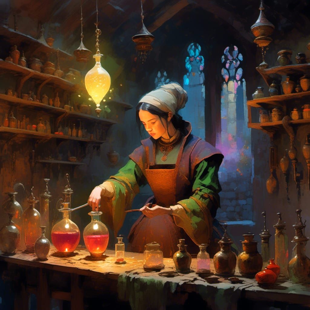 alchemist - AI Generated Artwork - NightCafe Creator