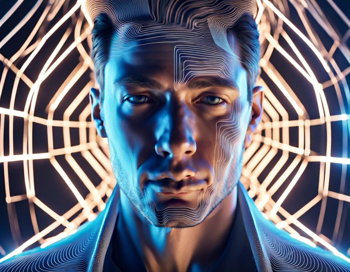 neural man - AI Generated Artwork - NightCafe Creator