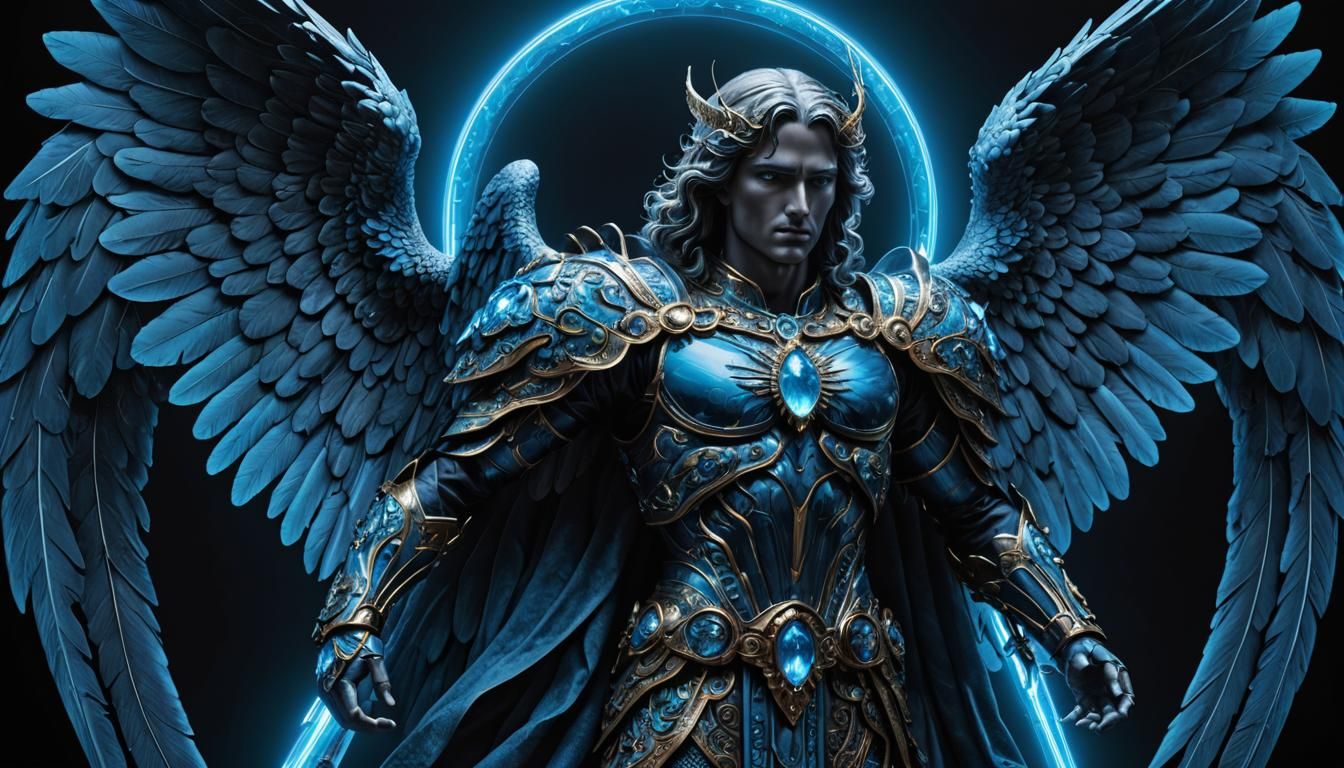 Beautiful ArchAngel Michael - AI Generated Artwork - NightCafe Creator