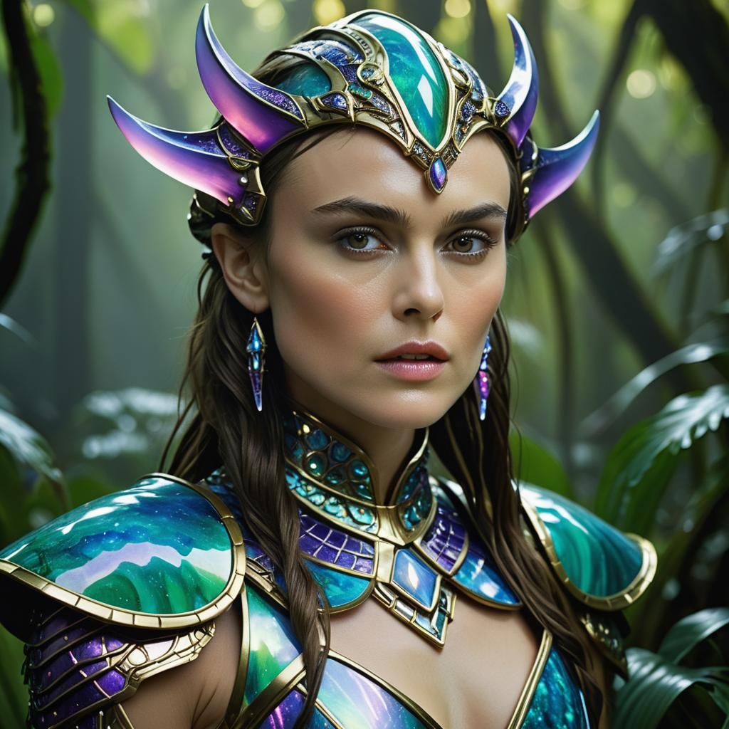 Jungle Elf Warrior Keira Knightley - Jungle Elf Warrior Keir...