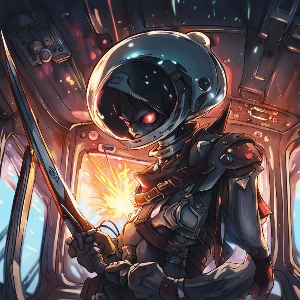 Alien Pirate - AI Generated Artwork - NightCafe Creator