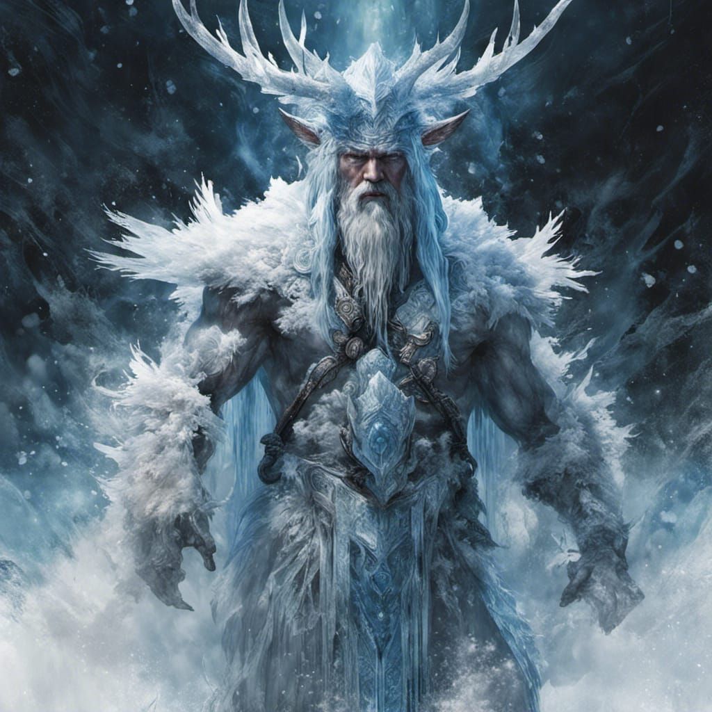 Frost Giants - AI Generated Artwork - NightCafe Creator