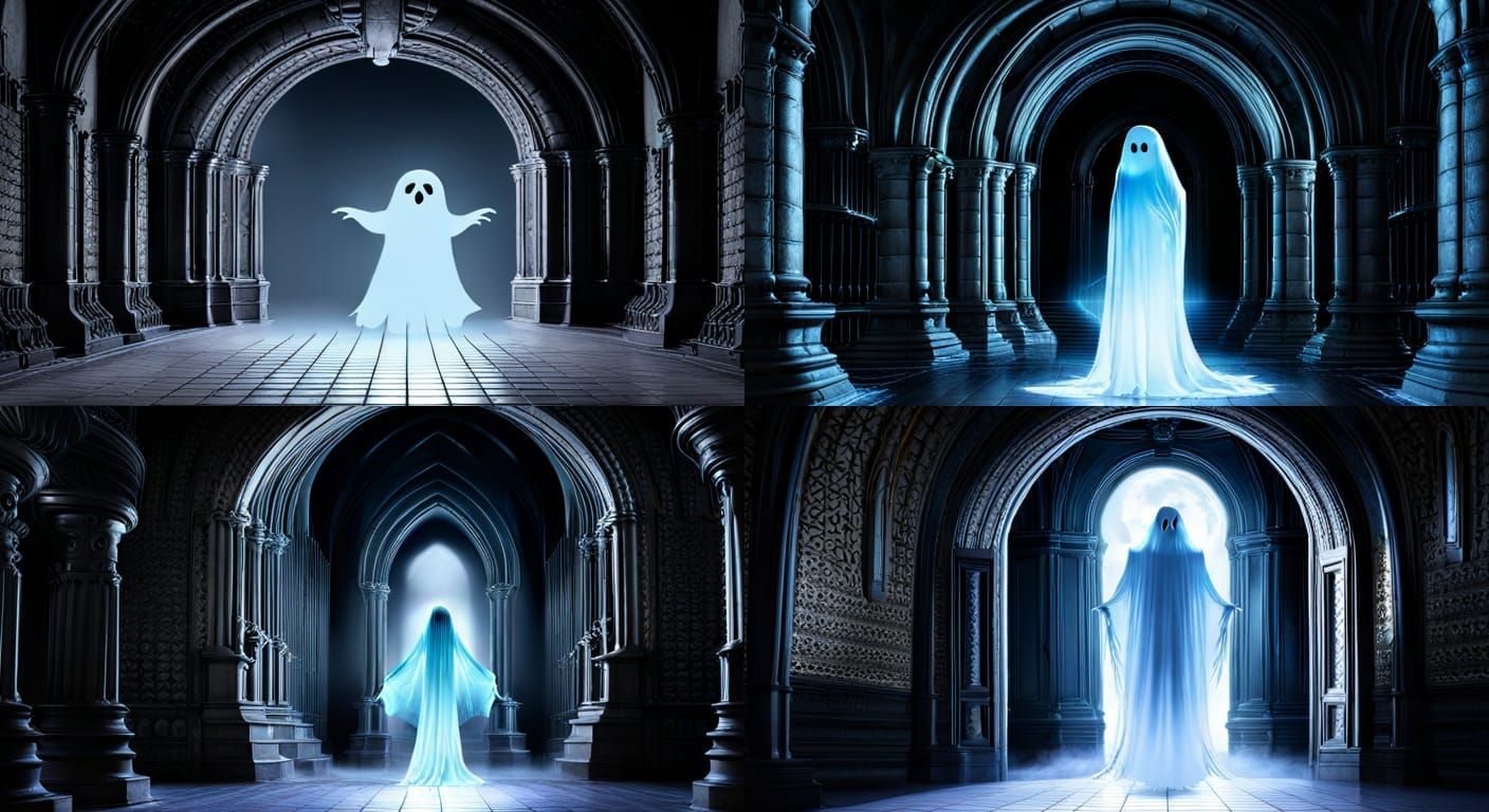 Ghost In The Realm - AI Generated Artwork - NightCafe Creator