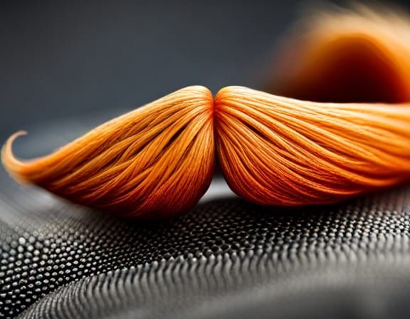 Macro shot of Moustache - AI Generated Artwork - NightCafe Creator