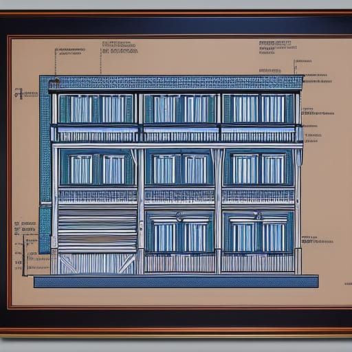Hotel Blueprint - Rollercoaster Blueprint Technical Drawin...