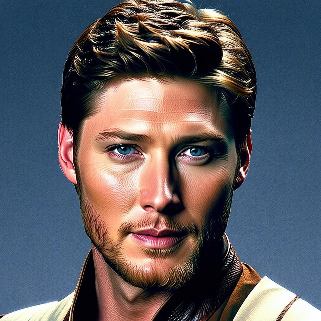Jensen Ackles as Obi-Wan Kenobi - AI Generated Artwork - NightCafe Creator
