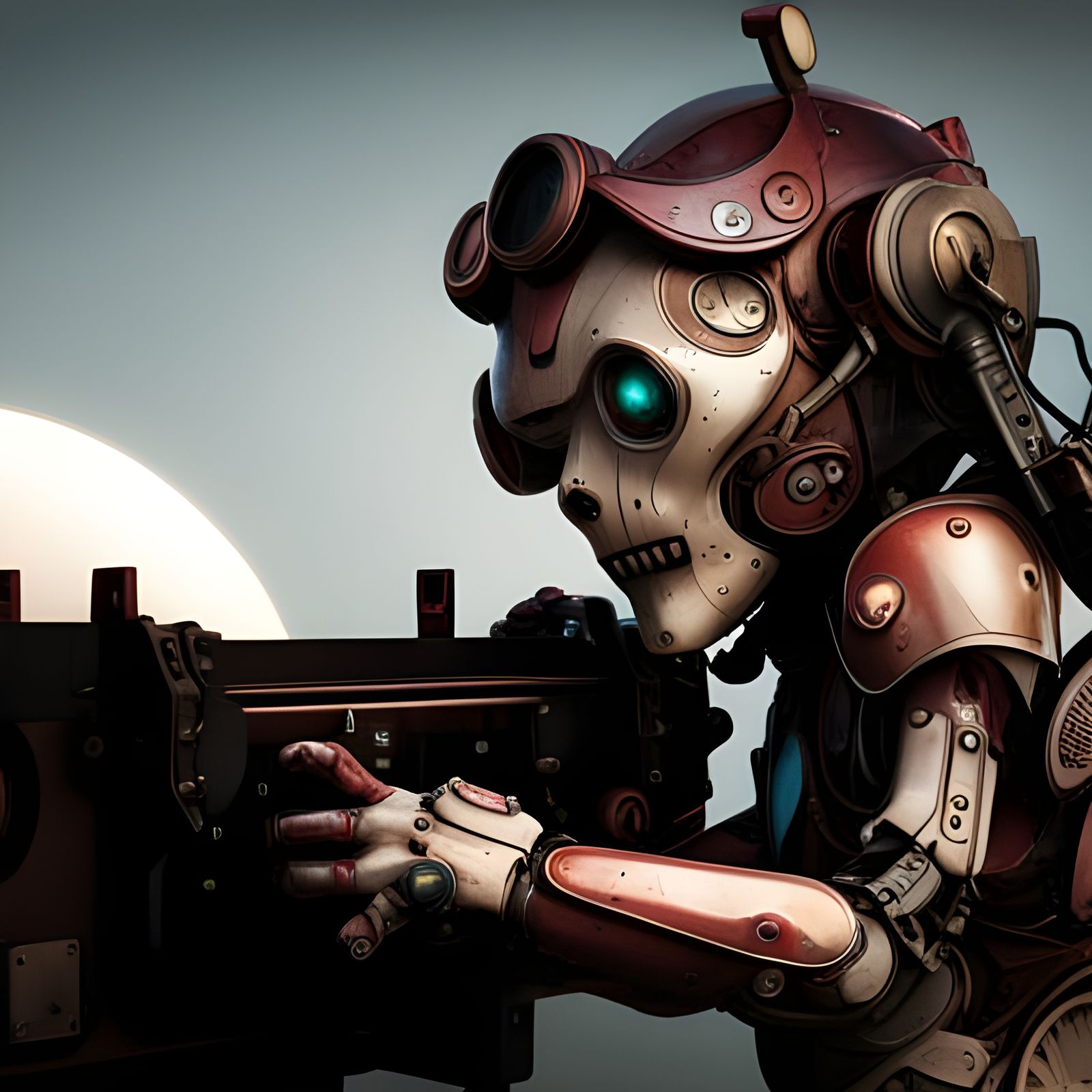 War Bot - AI Generated Artwork - NightCafe Creator